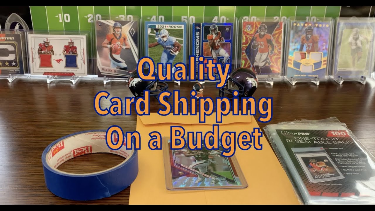 Card Shipping 101...Quality and Budget Friendly - YouTube