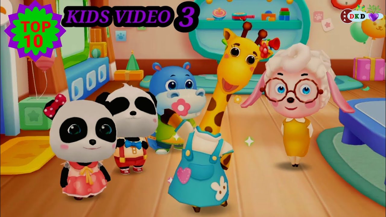 Dance Class Room || New Kids video || DKD CLASS TV INDIA || Cartoon for ...