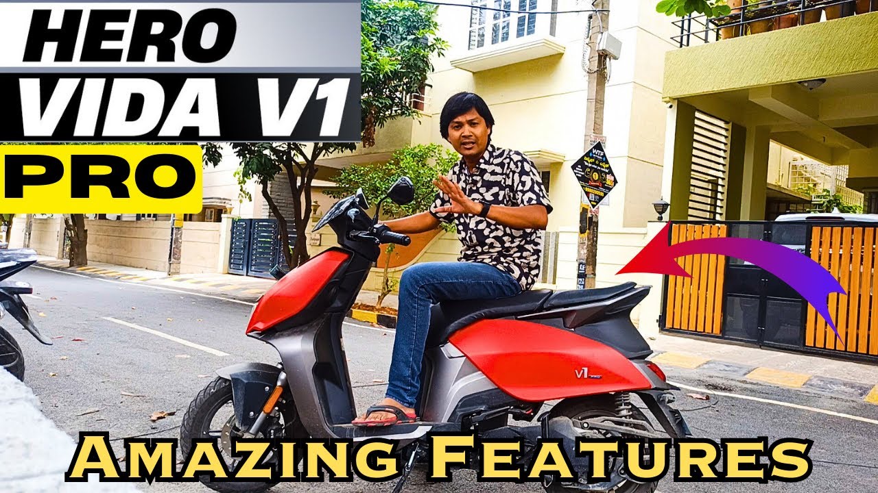Vida V1 Pro Electric Scooter got some of AMAZING Features that you ...