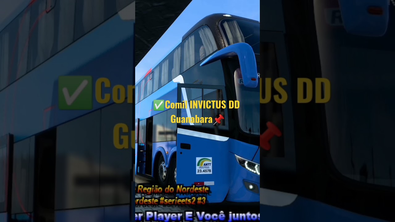 Ao EMBARQUE de Comil Invictus DD no Ceará😎 - YouTube