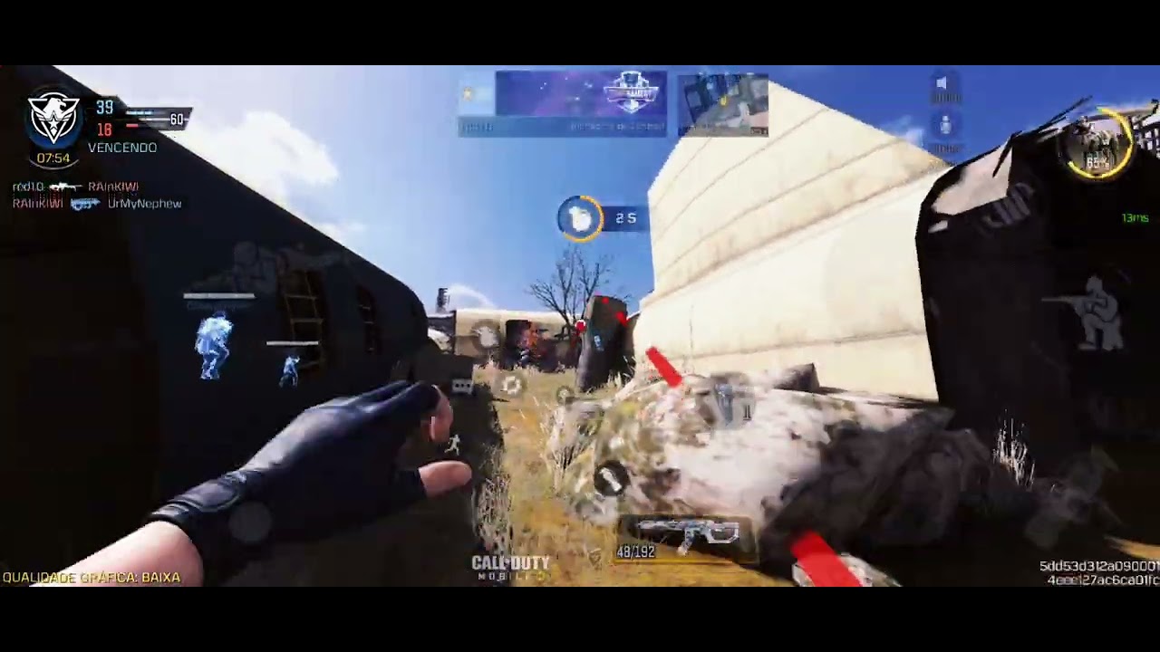 COD MOBILE MJ teste módulo diablo Red Magic - YouTube