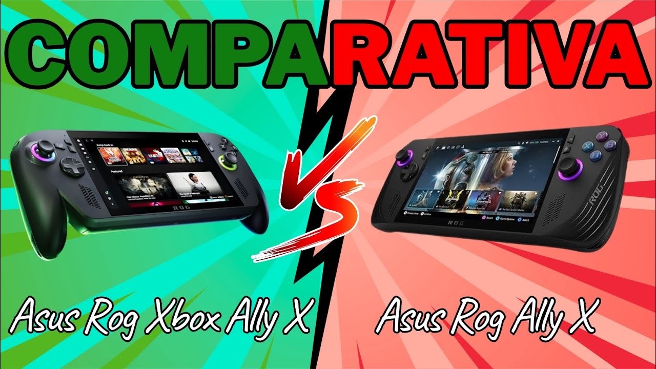 Comparativa REAL: ROG Xbox Ally X vs ROG Ally X 🔥 - YouTube