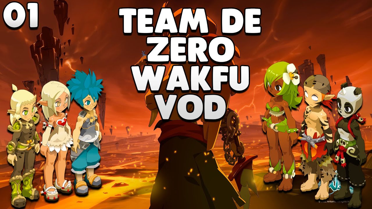 Jour 01 team de 6 sur Pandora ! WAKFU - YouTube