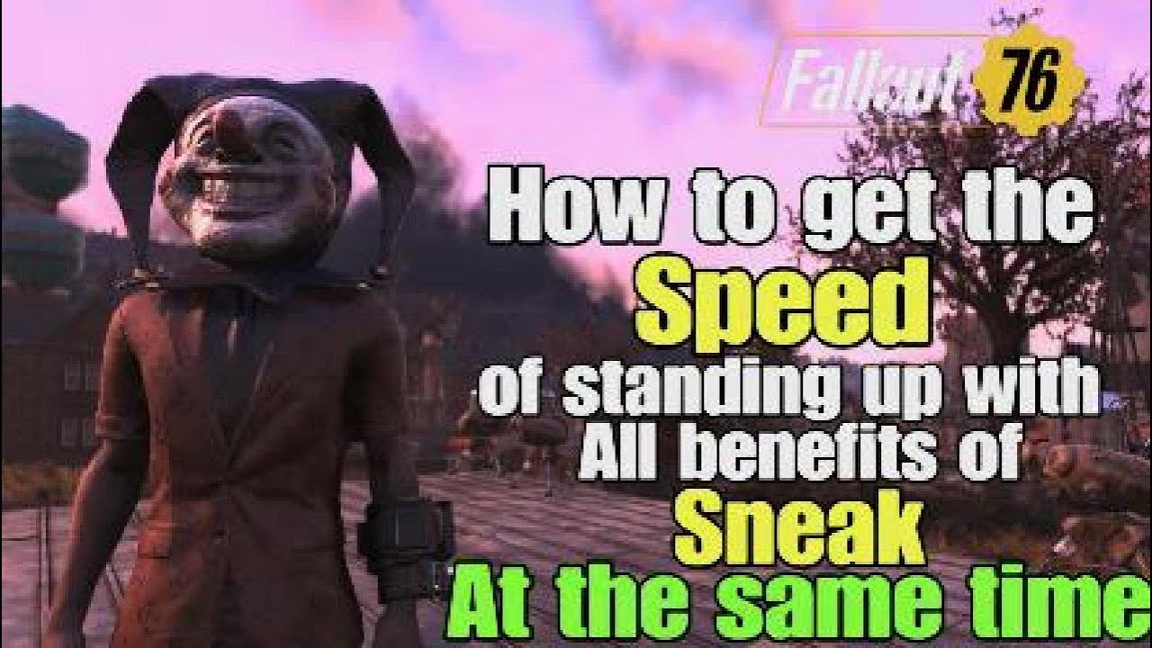 Speed of standing with all benefits of sneaking - At the same time in ...