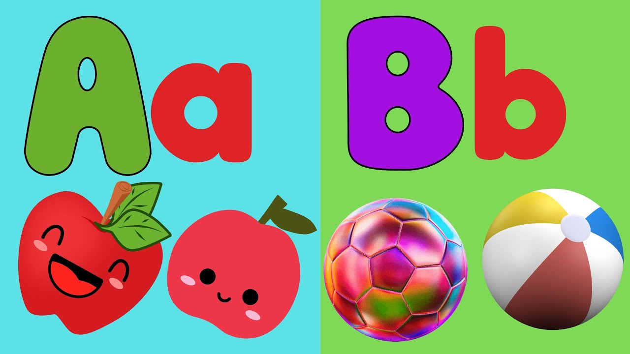 ABC Alphabet Video Chart - Learning The Letters and English Vocabulary ...