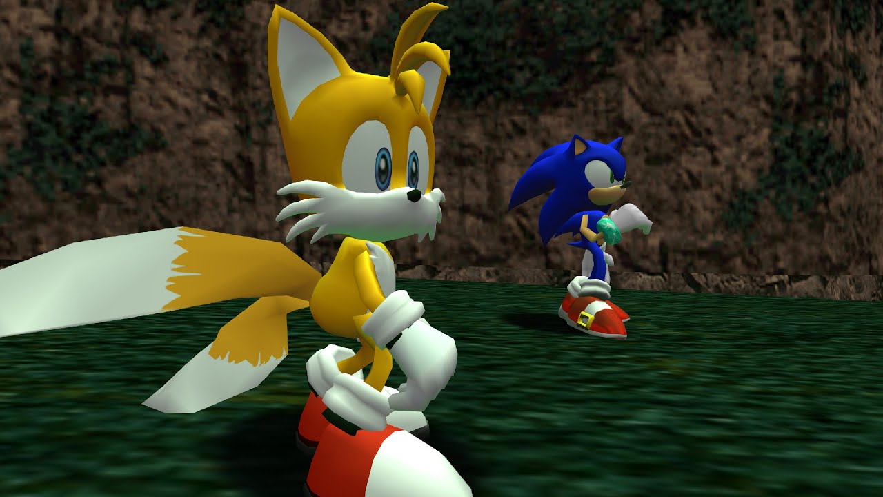 Playing the other SA1 Campaigns (Tails & Knuckles) - YouTube