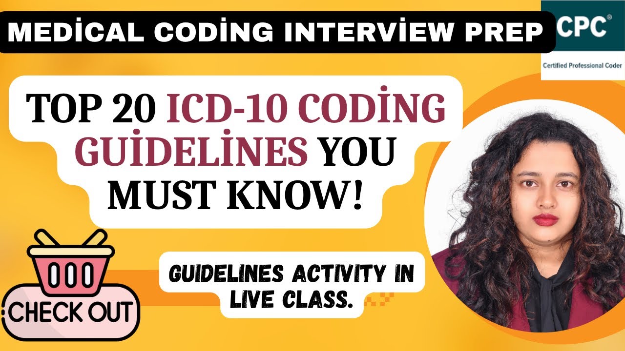 ICD Coding Guidelines Medical coding interview focused || #cpc #icd10cm #cpt #medicalcoding # ...