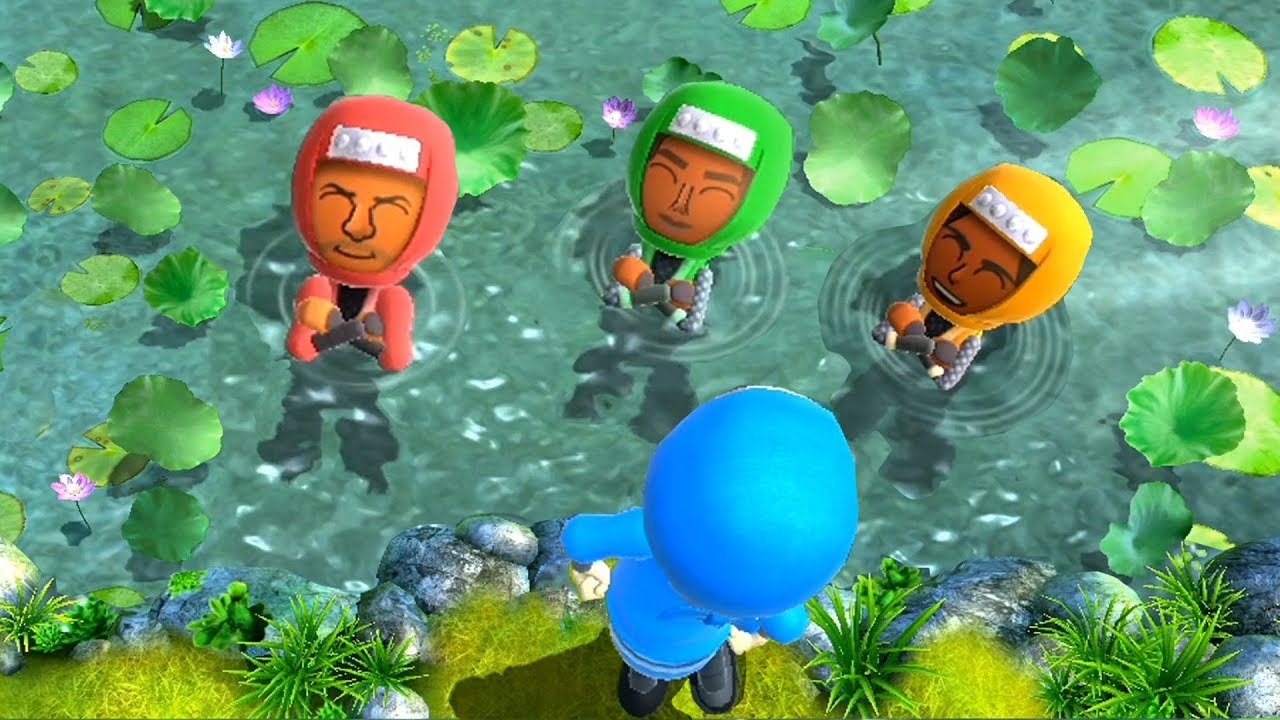 Wii Party U - All Water Minigames - YouTube