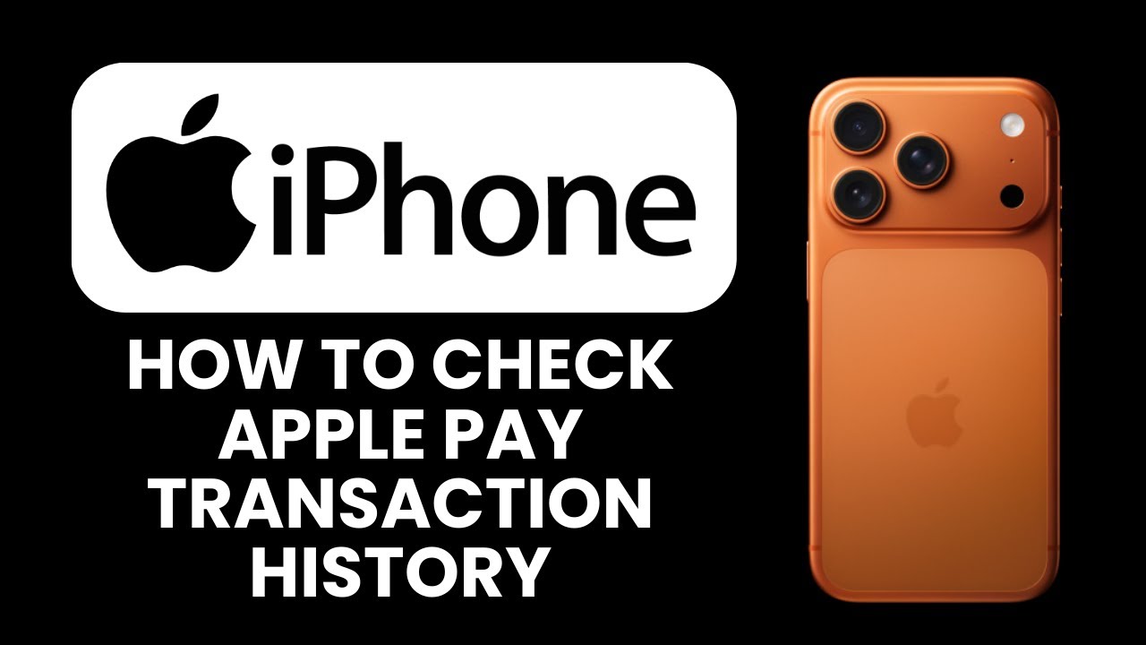 How to Check Apple Pay Transaction History 💳 View and Manage iPhone ...