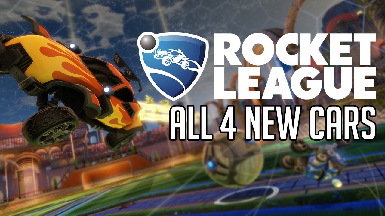 Rocket League Collectors Edition : All 4 New/Exclusive Cars - YouTube