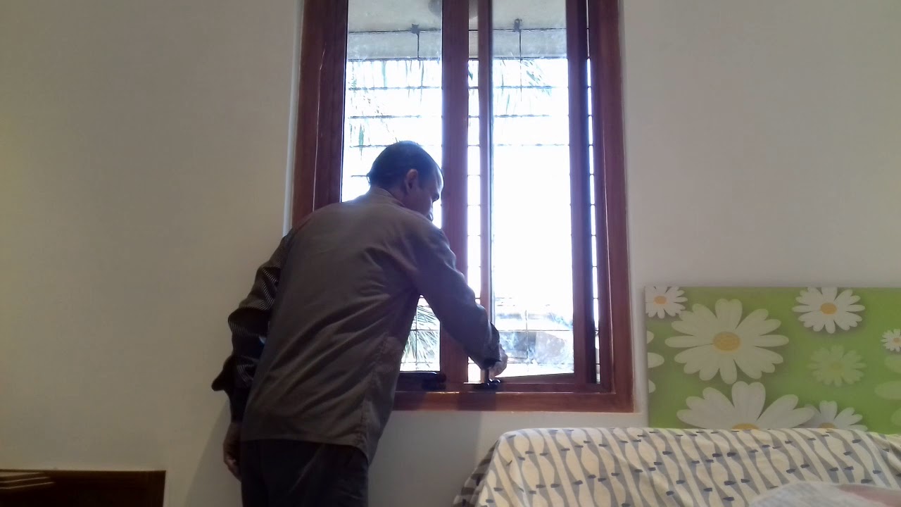 Wooden Finished Openable Window Two Panels. - YouTube