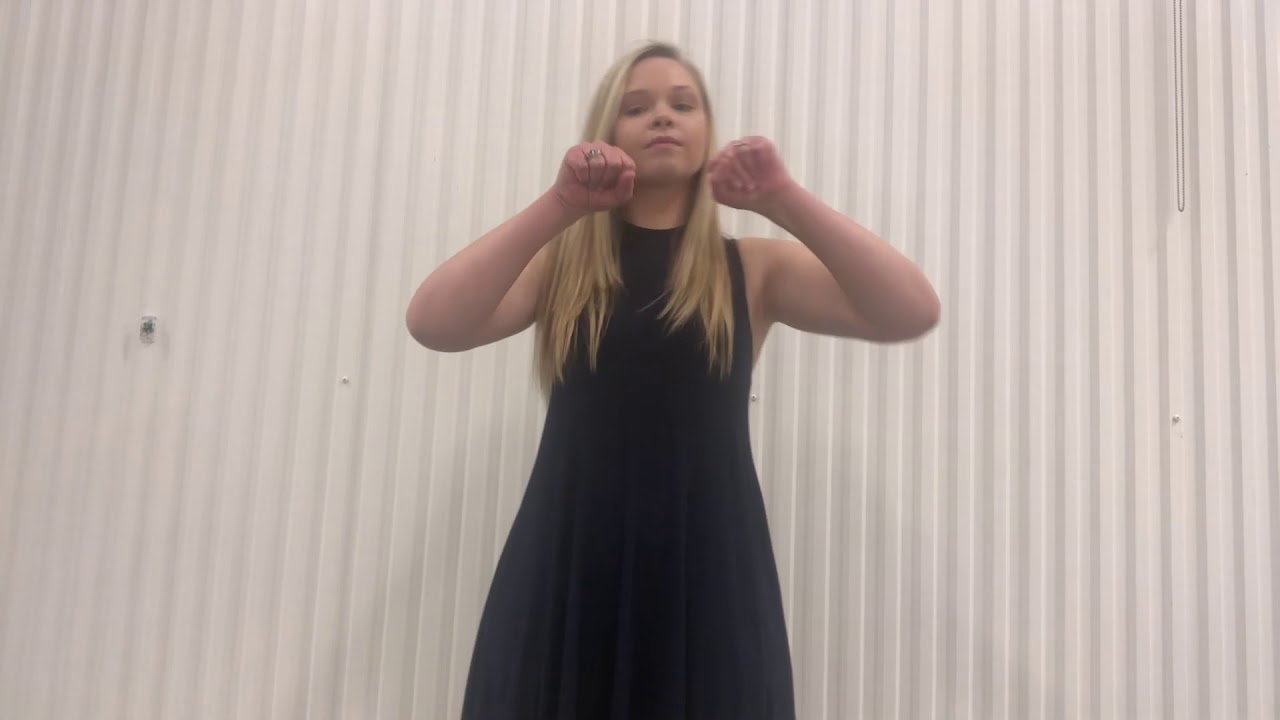 Emily Roach signing “Clean” by Natalie Grant - YouTube