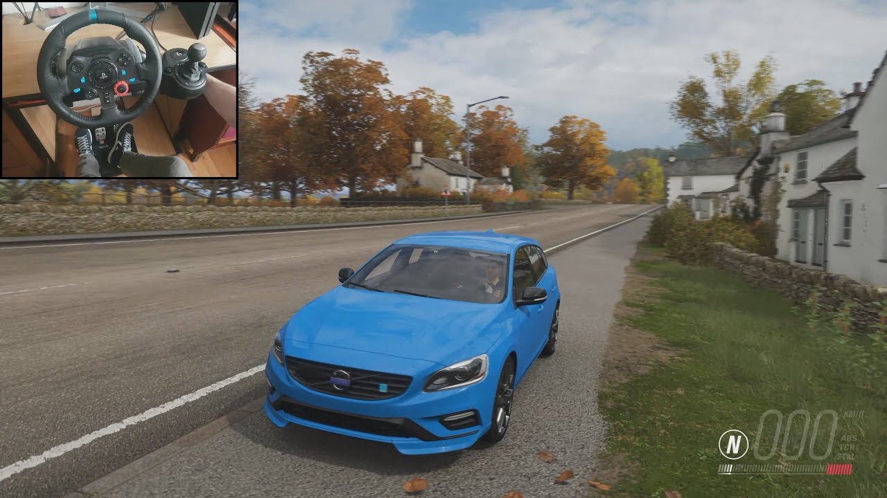Volvo V60 Polestar - FORZA HORIZON 4 Gameplay (Logitech G29) - YouTube