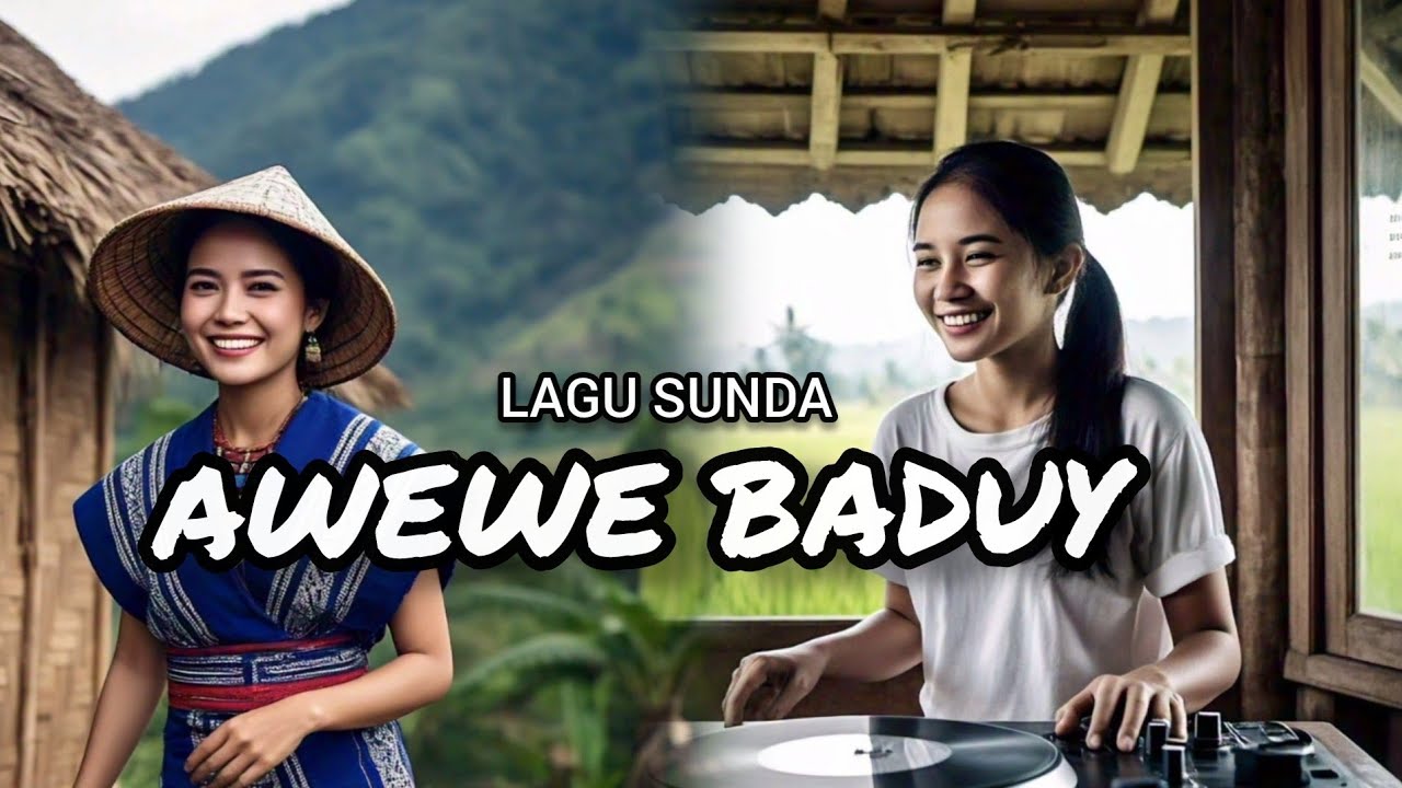 Awewe Baduy, Lagu Sunda Baduy Enak Didengar - Lirik Video Dijewer - YouTube