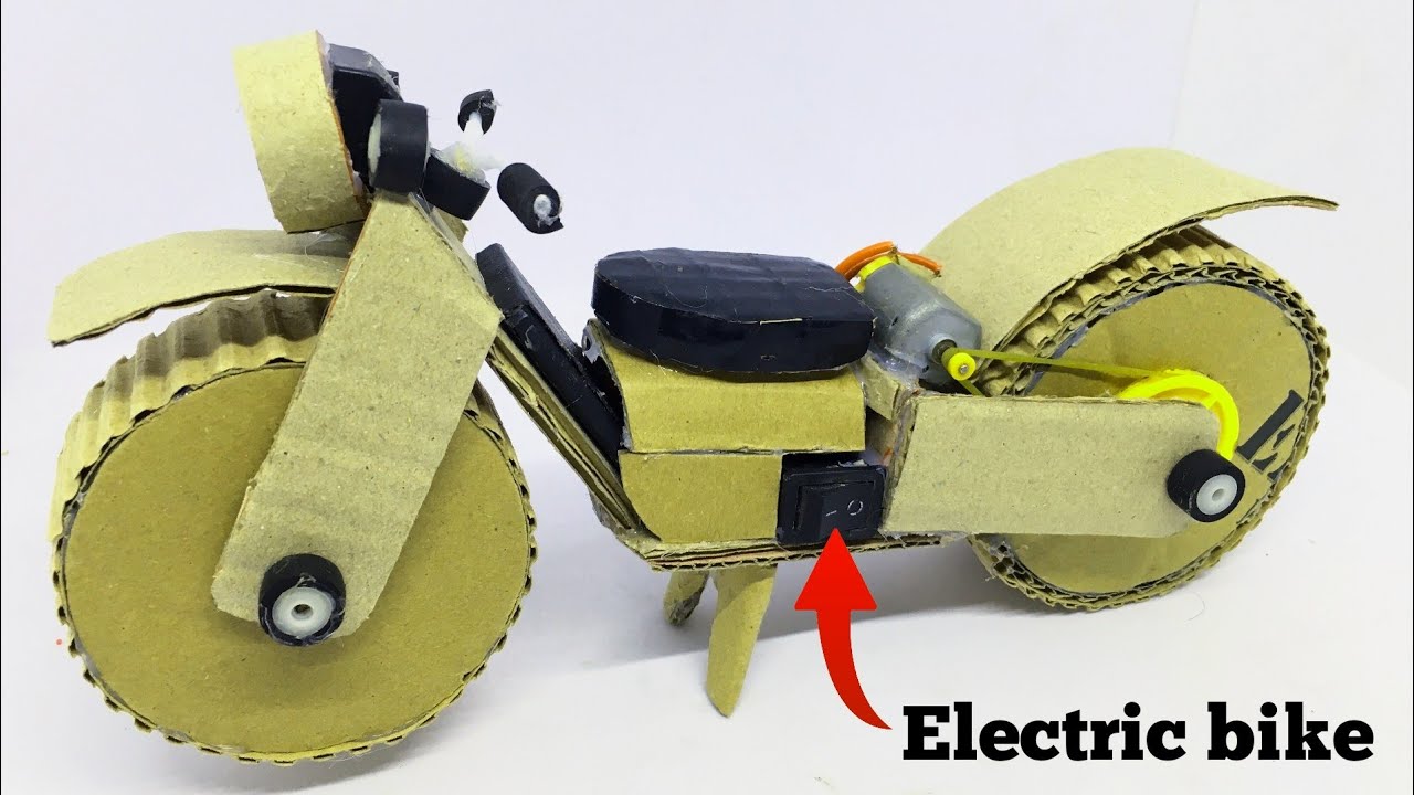 How to make toy motorcycle at home Diy - cardboard Bike - amazing ideas ...