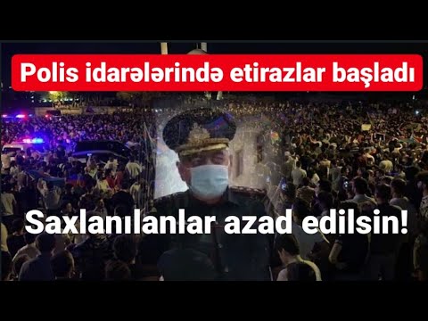 Qarabağ yürüşündə saxlanılanların ailələri etiraza qalxdı