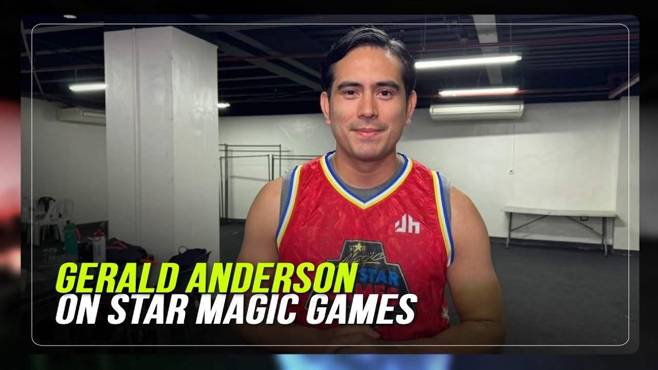 Gerald Anderson reflects on another Star Magic All Star Games stint ...