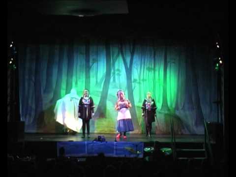 The Miss Adventures of Robin Hood Panto 2016 Ghost Gag - YouTube