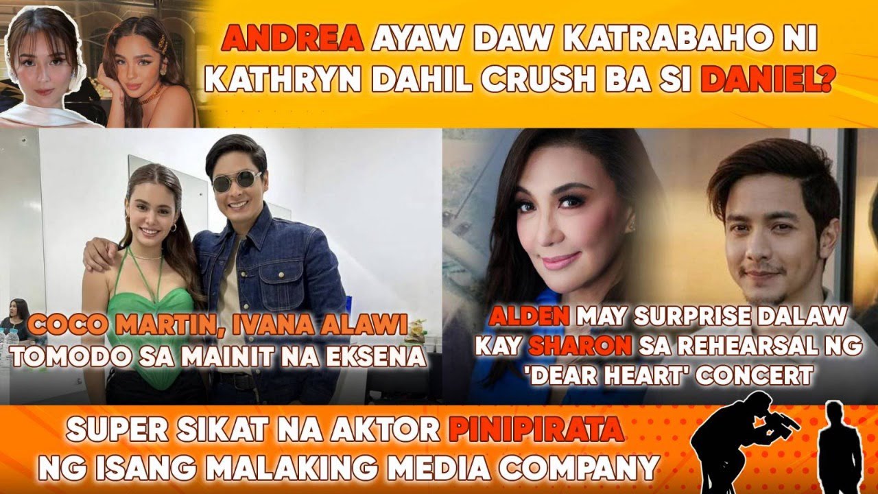 KATHRYN ‘DI RAW BET KA-WORK SI ANDREA| ALDEN SINORPRESA SI SHARON ...