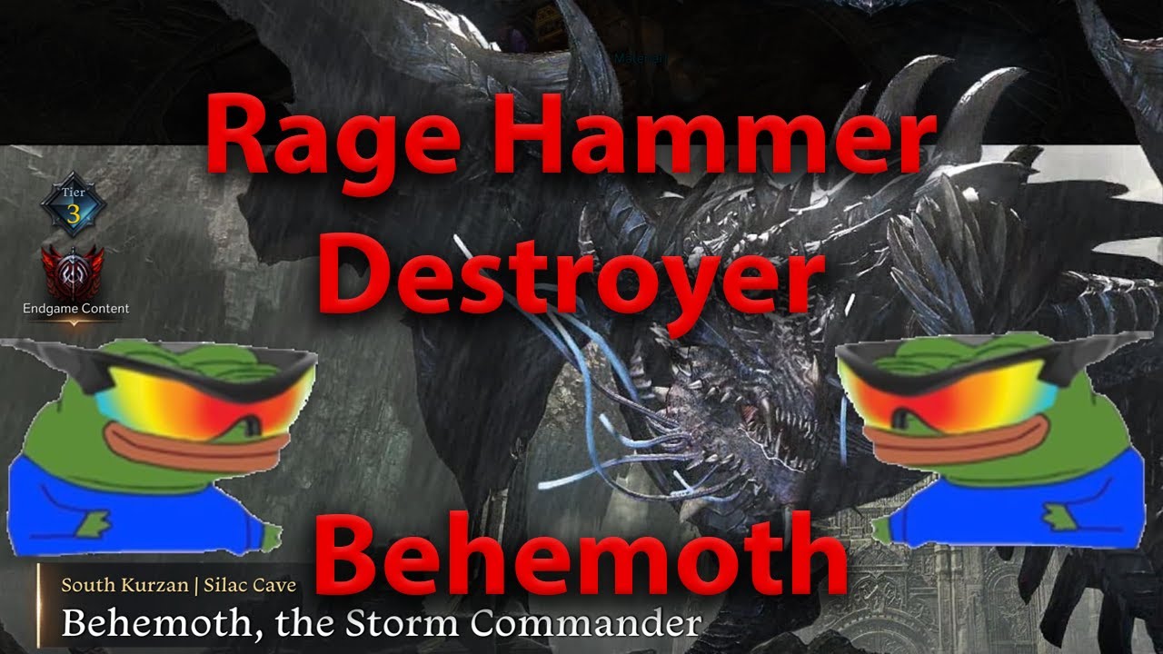 Behemoth Raid, Gate 1 & Gate 2 - Rage Hammer Destroyer - YouTube