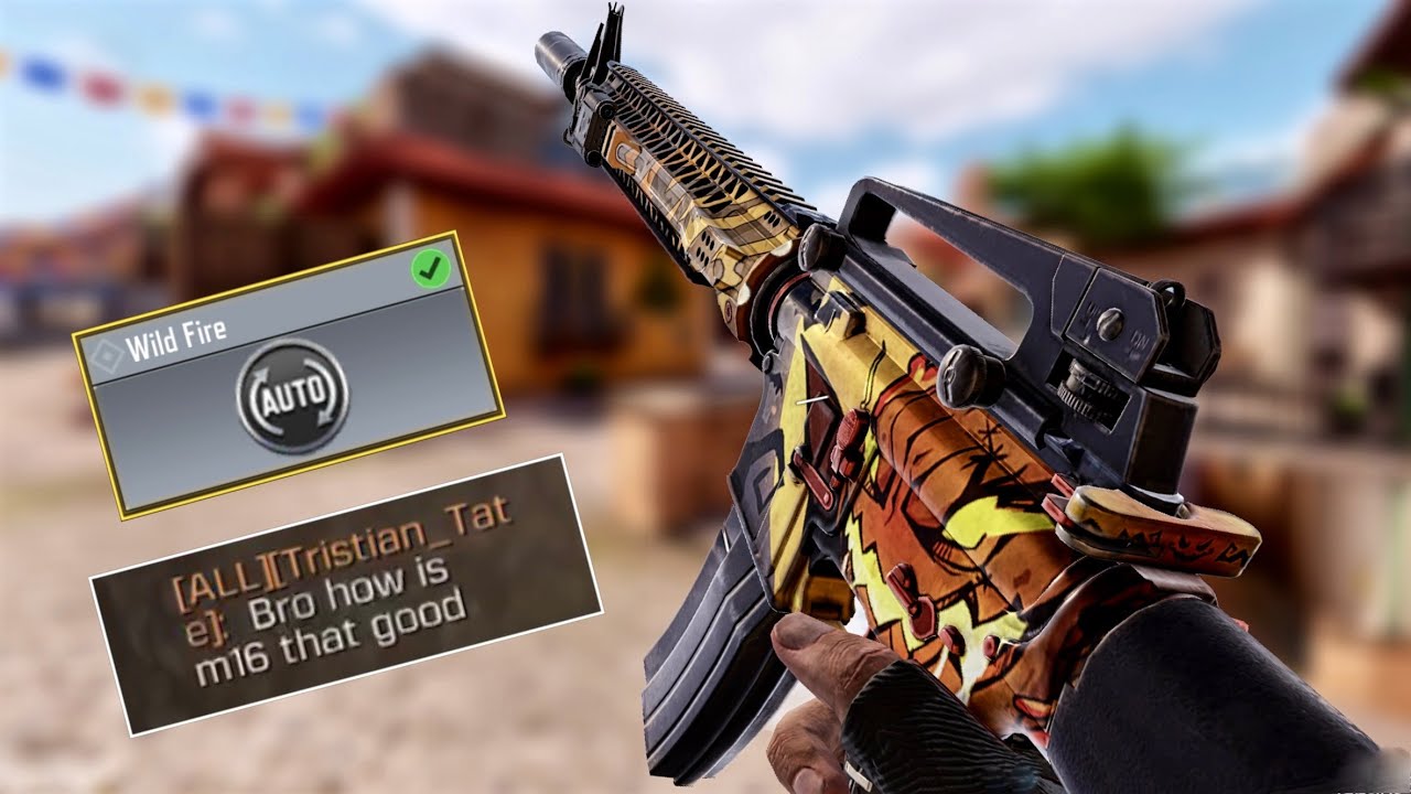 M16 (Full Auto) is now the BEST Long Range AR to use - YouTube