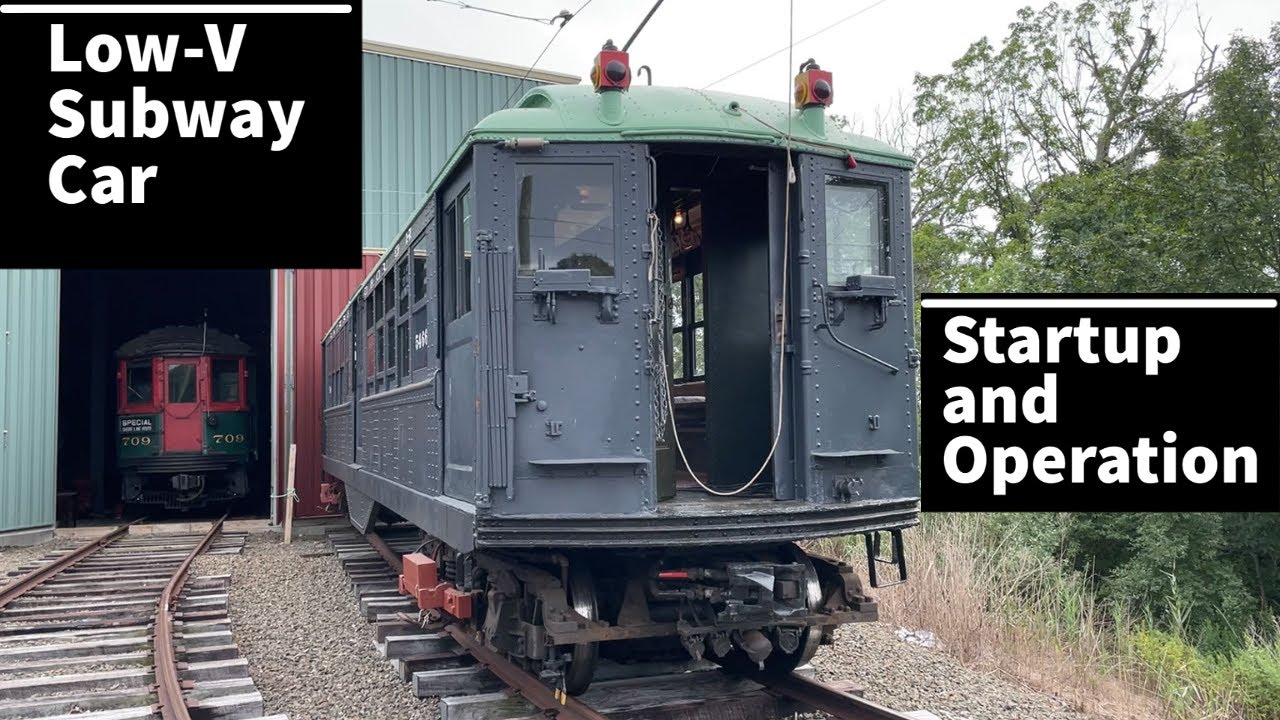 Starting up and Operating a Subway Train | Low-V NYCTA IRT Subway Car ...