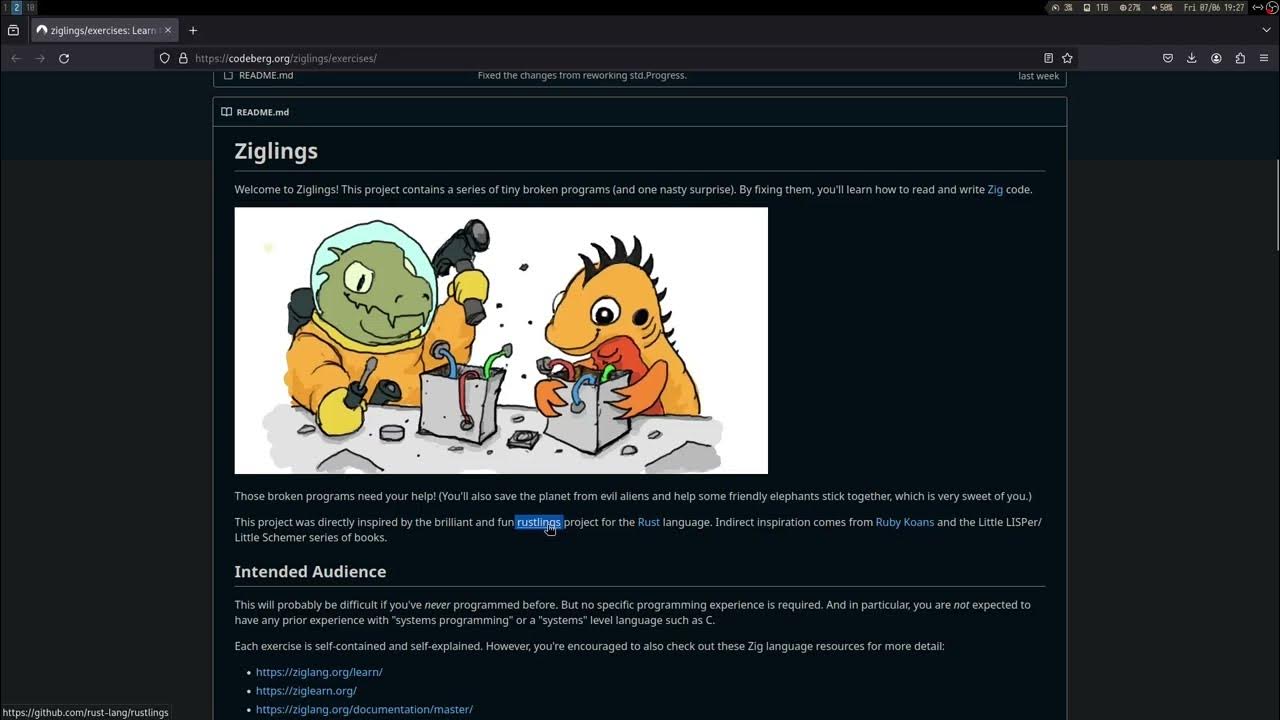 Zig Learning | Coding Day 121 - YouTube