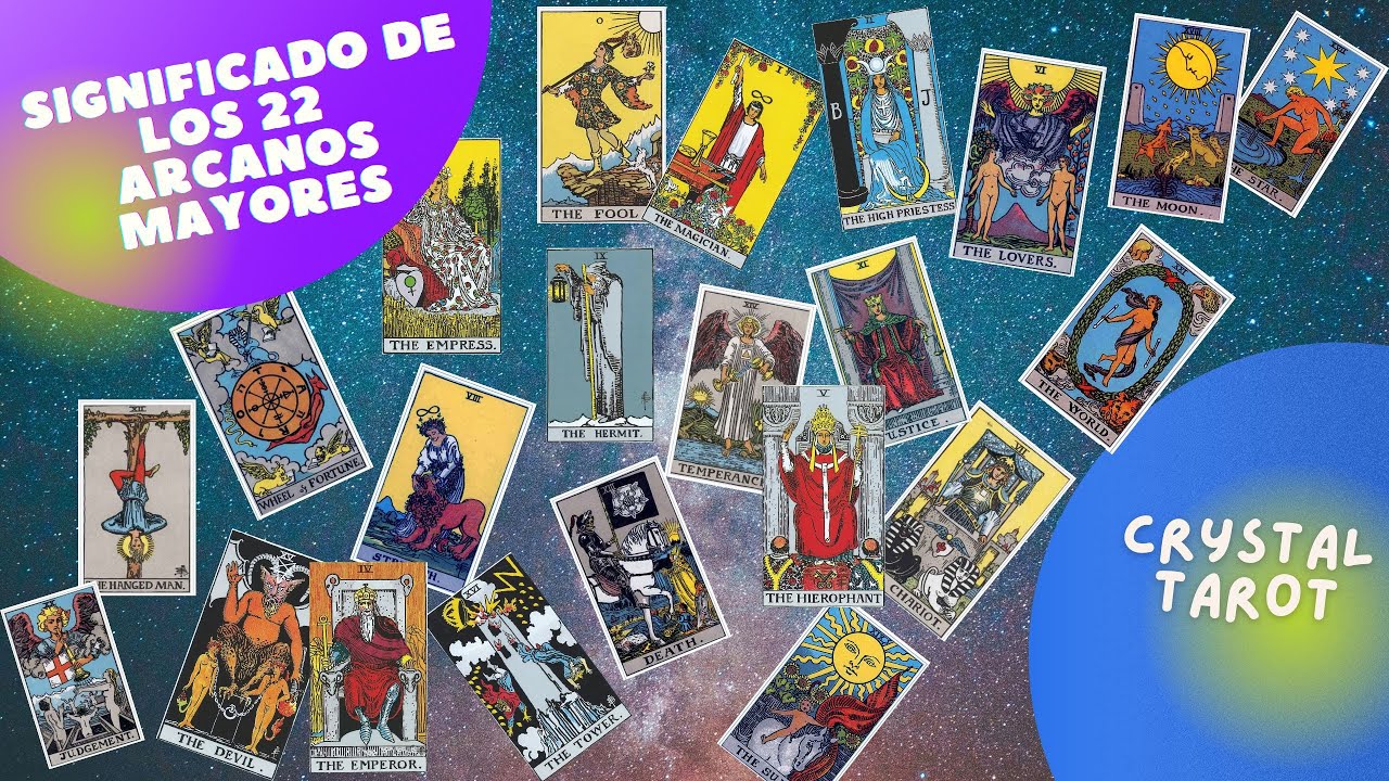 ¡Los 22 Arcanos mayores en 3 MINUTOS! 🙏🔮🕯️Tenlos siempre a mano #tarot ...