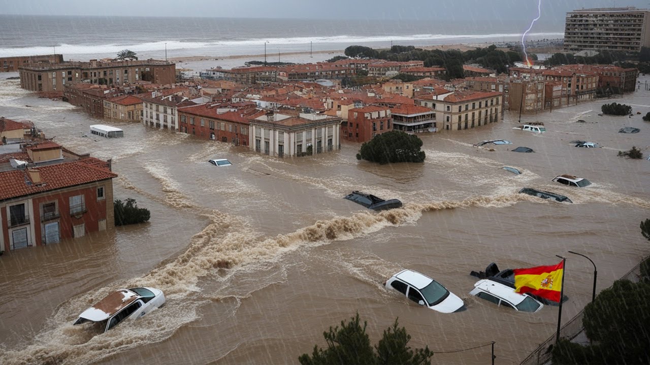 Tragedy in Spain AGAIN! Many vehicles swept into the sea, major ...