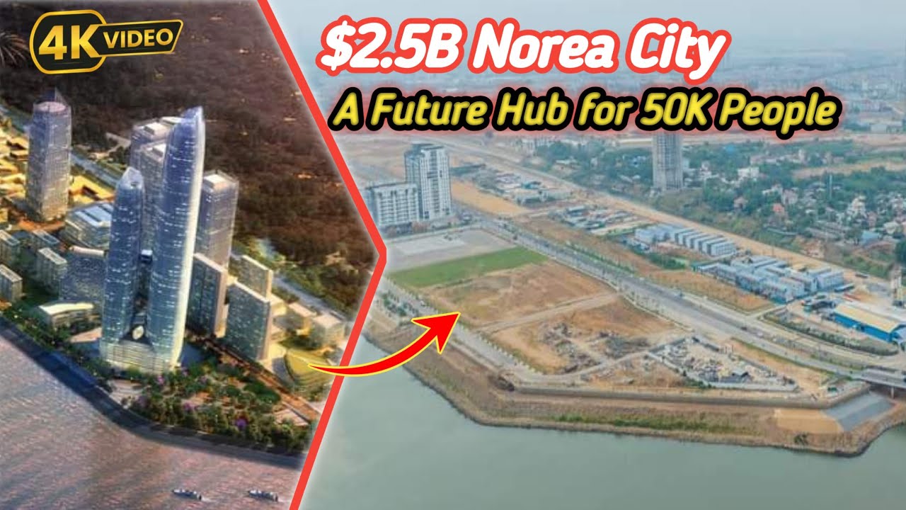 $2.5B Koh Norea Satellite City: A Future Hub for 50K People - YouTube