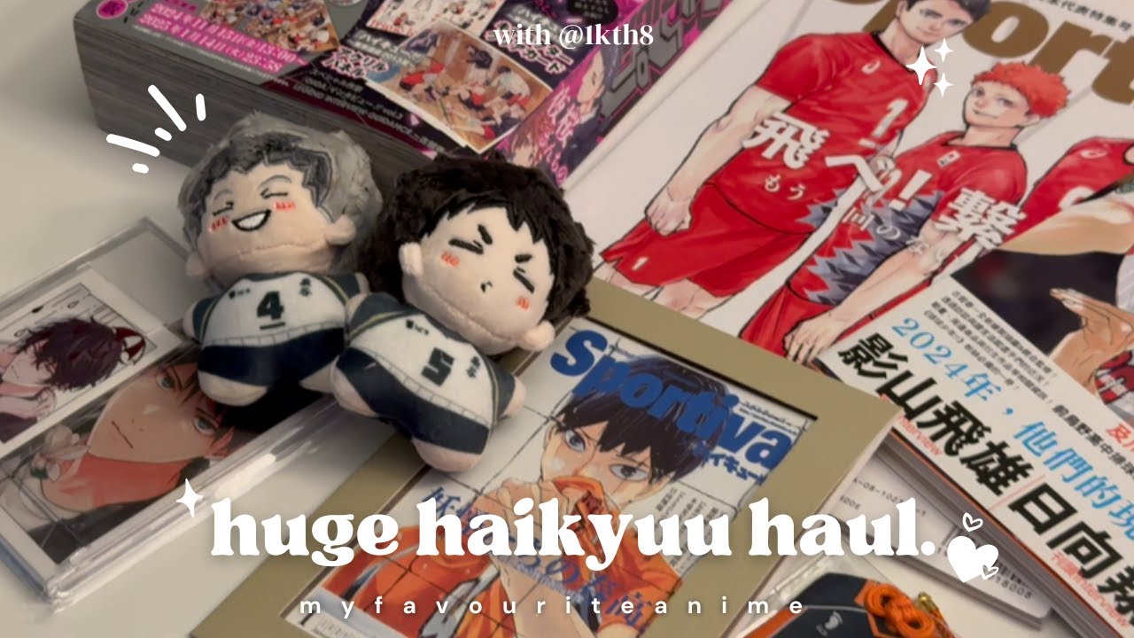 【unboxing🏐】Haikyuu Magazine, JUMP GIGA 2024 Autumn, Sportiva Magazine ...