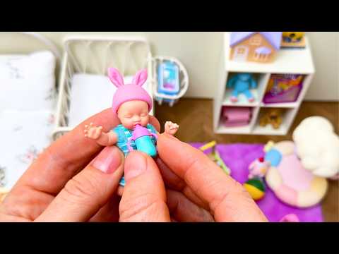 Mini baby bedroom ASMR 🤩 Awww! So cute ｡◕‿◕｡