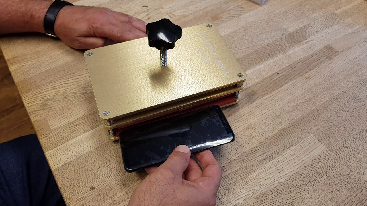 Universal Mobile Phone LCD Press Repair Tool - YouTube