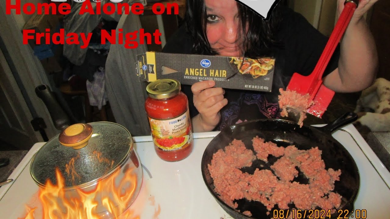 Friday Night, Home Alone, Exhausted and Hungry - YouTube