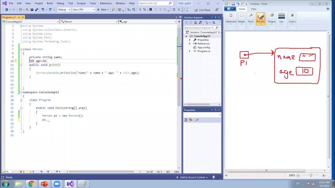 CpE311 CSharp-02-Class-UML - YouTube