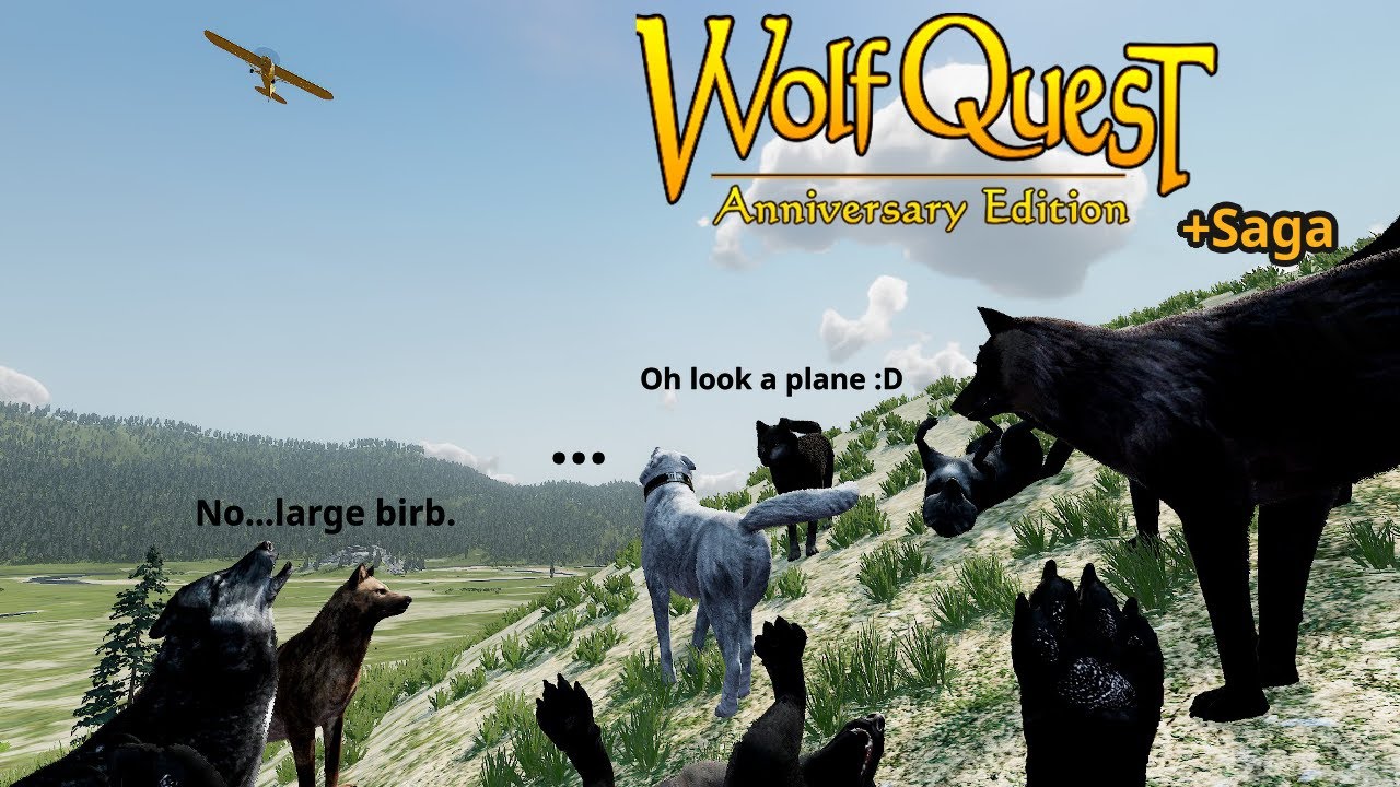 Wolfquest AE - Saga: Star's 3rd Litter Returns! - YouTube