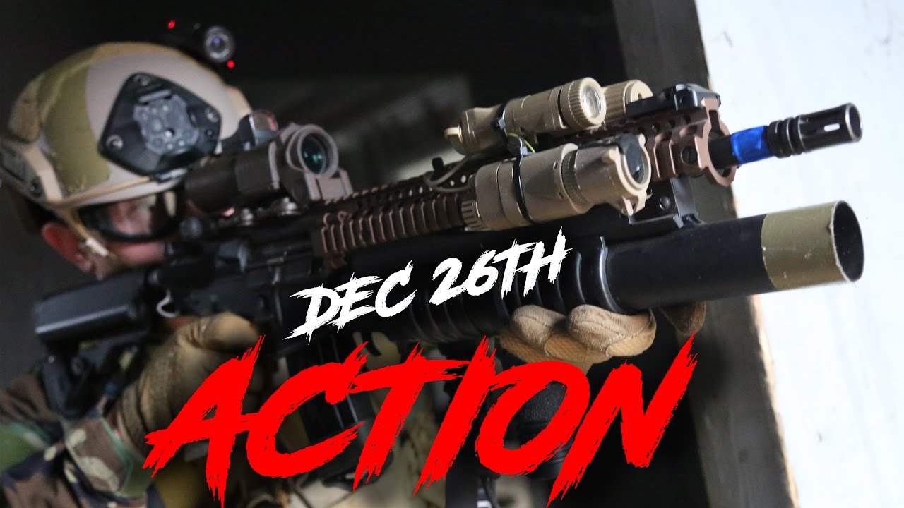 Christmas Airsoft Gameplay 2016 - YouTube