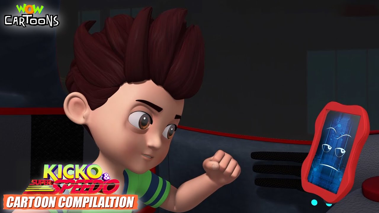 सुपर स्पीडो की महाक्रूर शक्तियाँ! | Kicko Cartoon Compilation | 31 ...