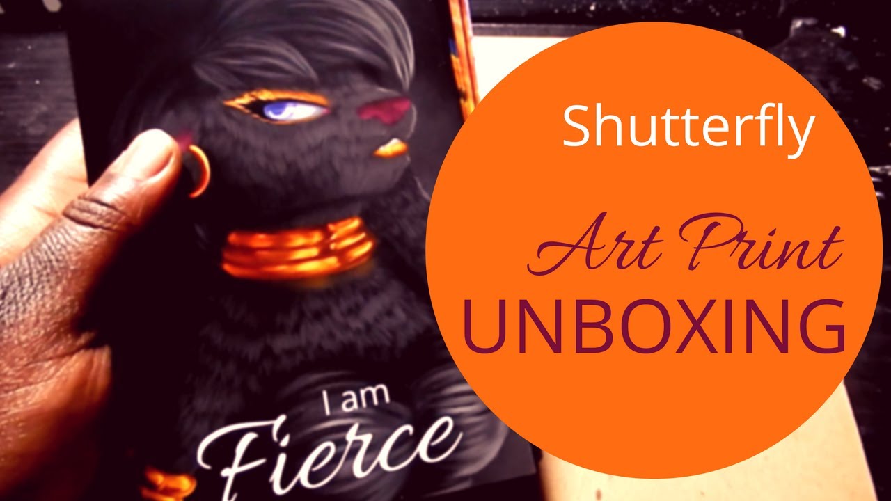 Shutterfly Art Print Unboxing Matte Vs Glossy YouTube