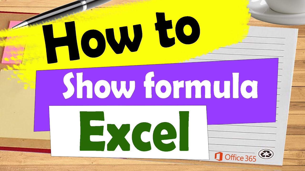 How To Show Formula In Microsoft Excel YouTube how-to-show-formula-in-microsoft-excel-youtube