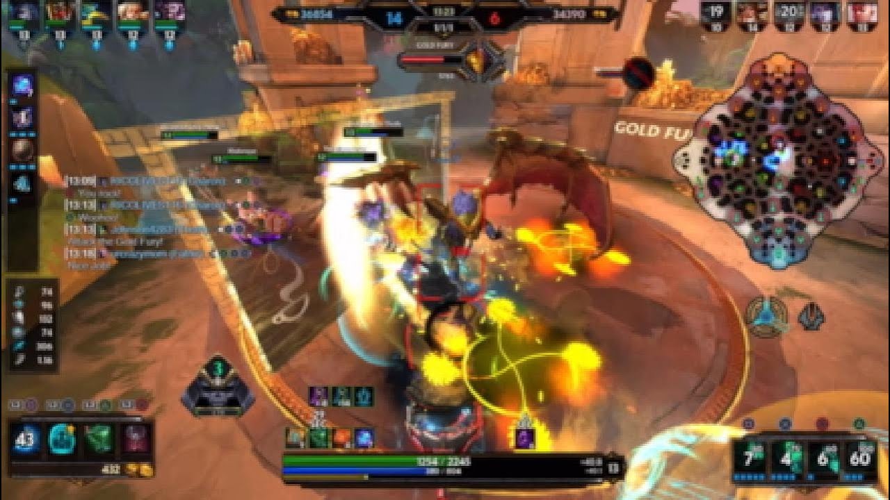 Smite Conquest Charon Solo Gameplay - YouTube