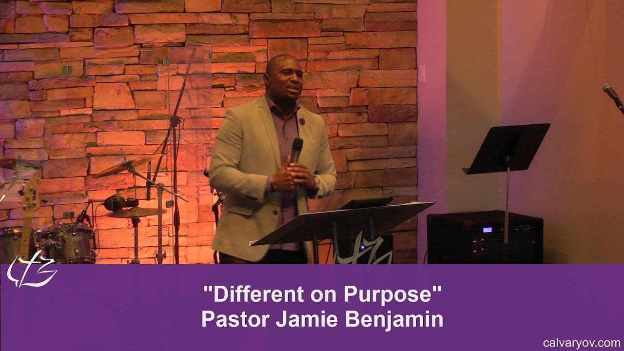Different on Purpose - Pastor Jamie Benjamin - YouTube