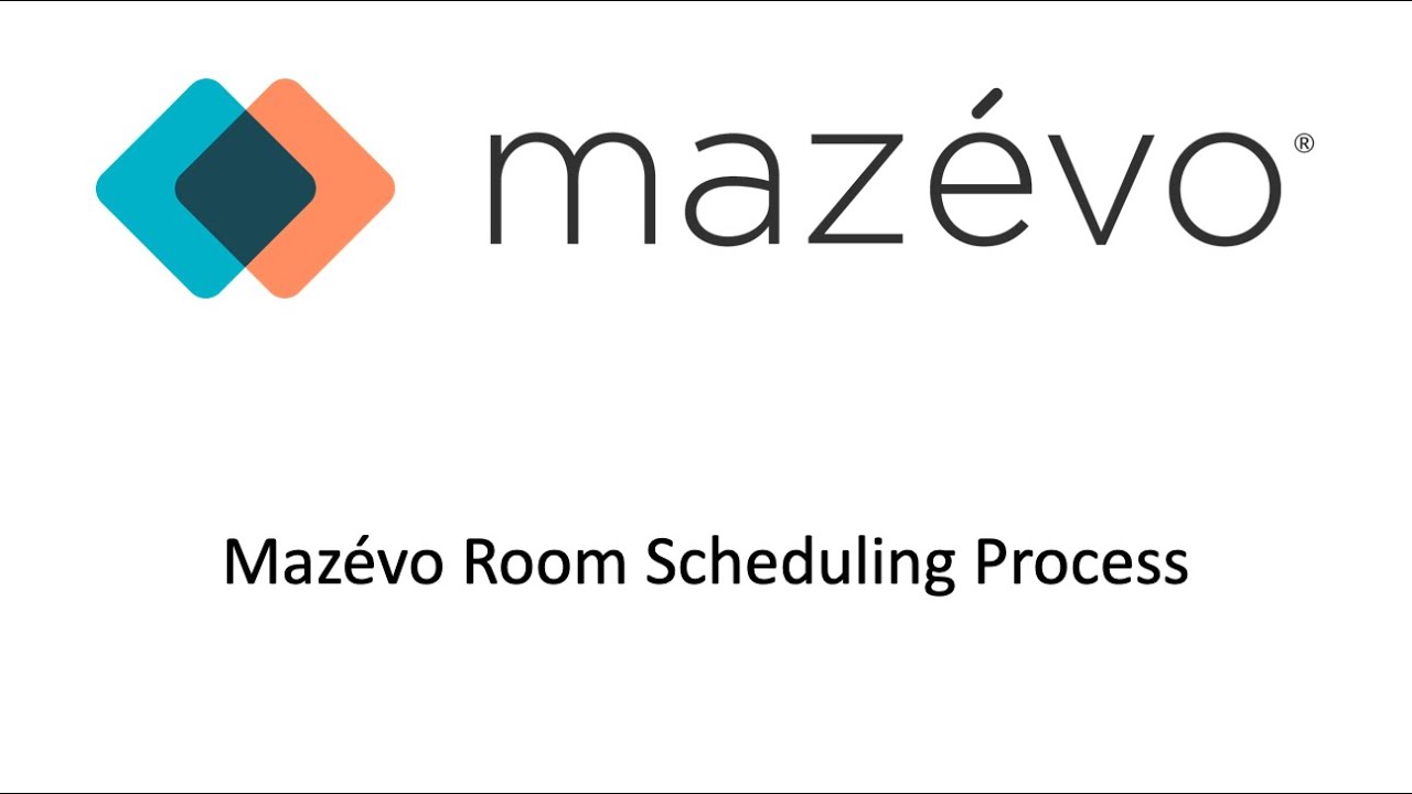 Mazévo Event Scheduling Tutorial for Admins and Space Owners - YouTube