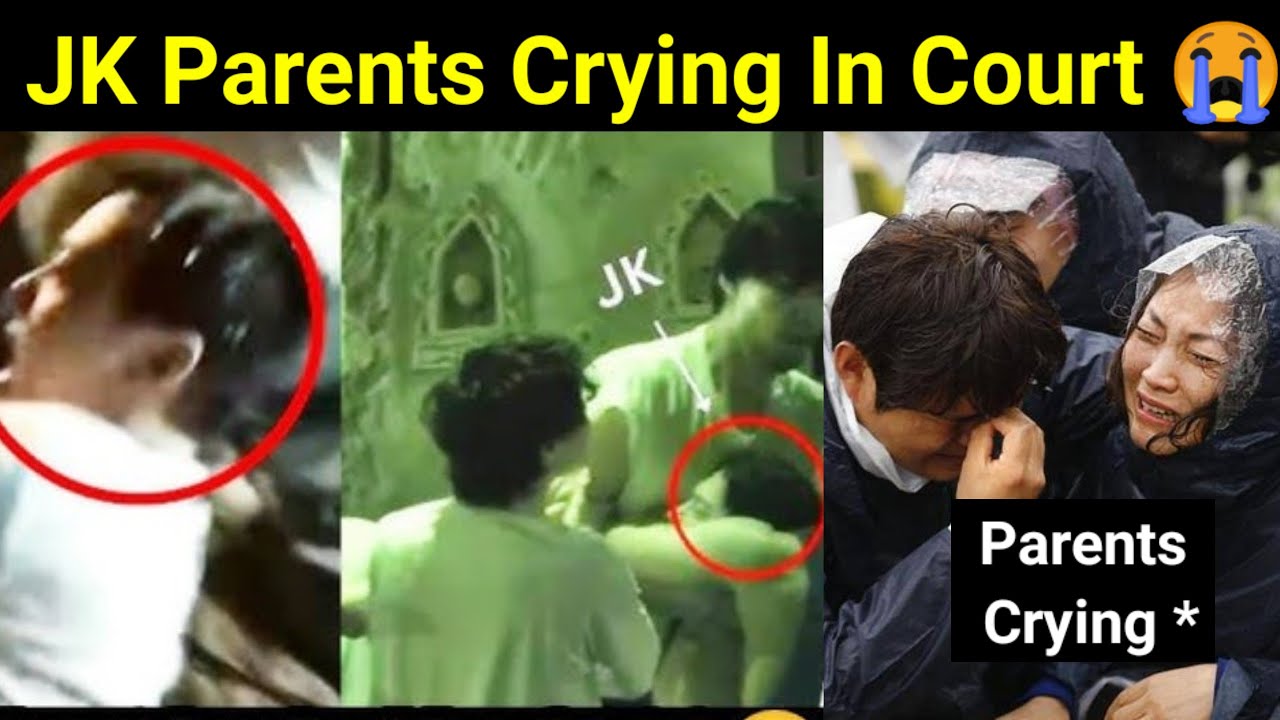 Jungkook Parents Crying In Court 😭 | JK Bully Case 😡 - YouTube