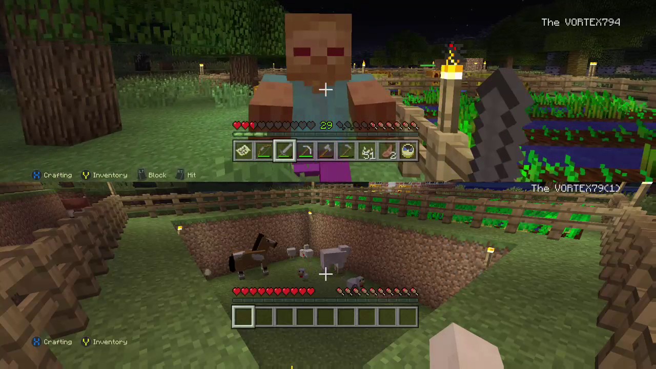 Vortex Plays: Minecraft Xbox One - Splitscreen - Mini Part 3 - YouTube
