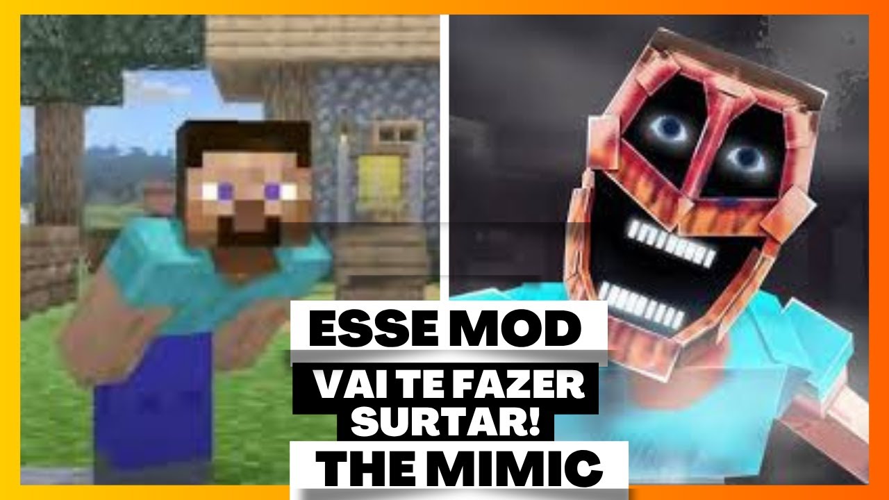 THE MIMIC NO MINECRAFT - O MOD QUE VAI TE DEIXAR PARANÓICO! (Como ...