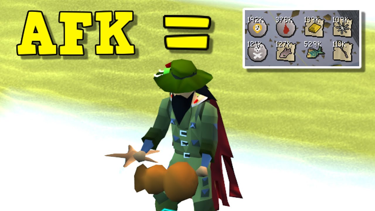 How To AFK In Old School Runescape | Best AFK Activities In OSRS - YouTube