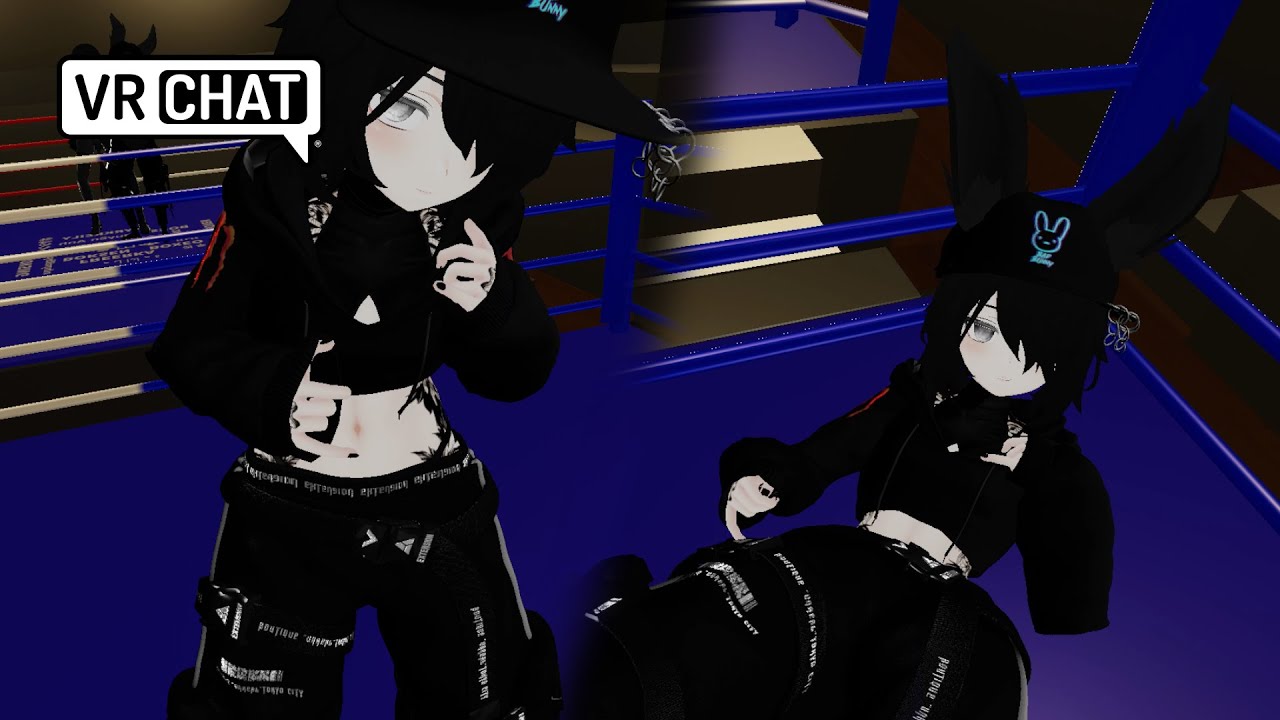 Magic black Rabbit gets put in the hole VRchat POV MIX - YouTube