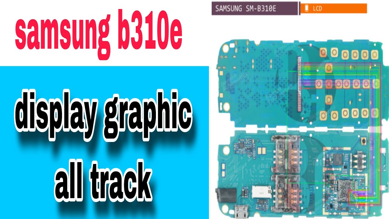 samsung b310e display graphic problem solution// display graphic all ...