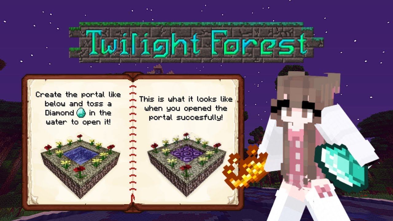 Minecraft pero es Otra Dimensión - Twilight Forest Mod - YouTube